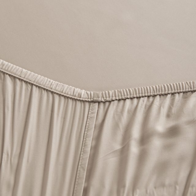 Bamboe hoeslaken Soft Taupe 90x200 Ultiem slaapcomfort - Boomba Bamboo